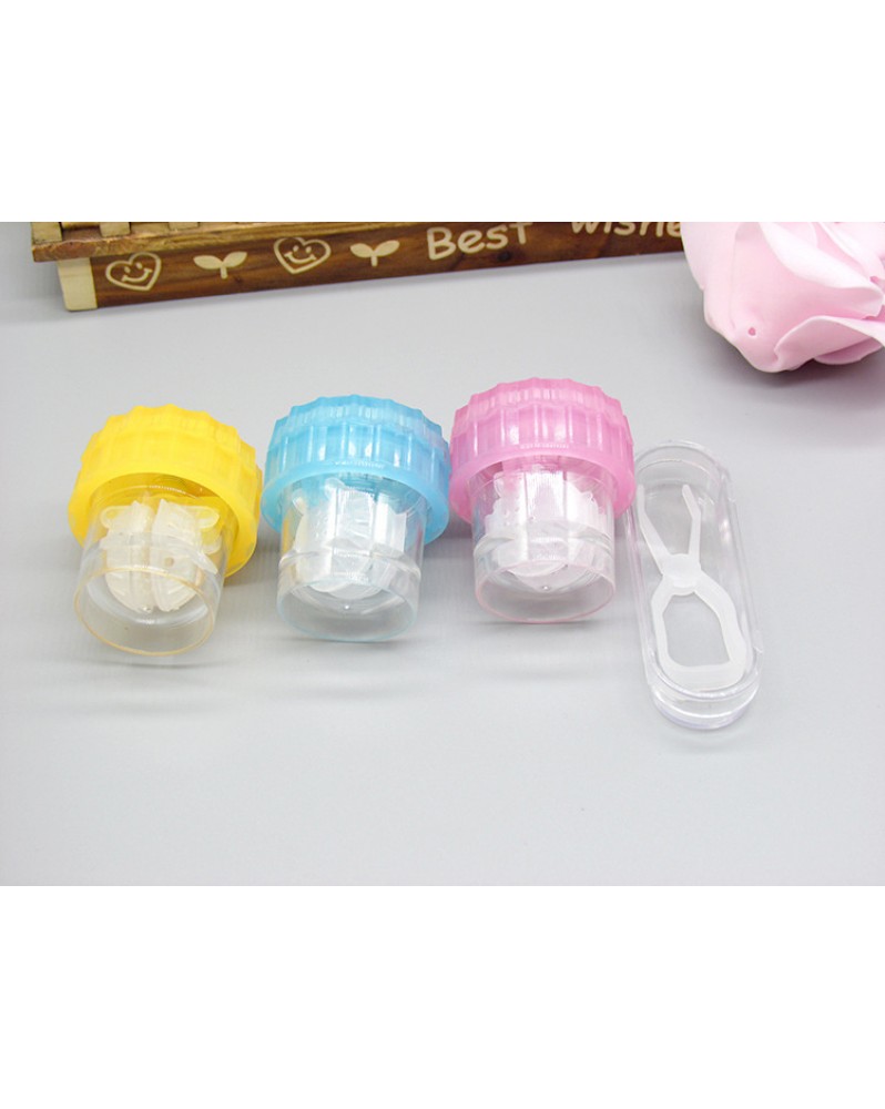 Colourful Contact Lens Cleaner Washer Contact Cleaning Case Box ...